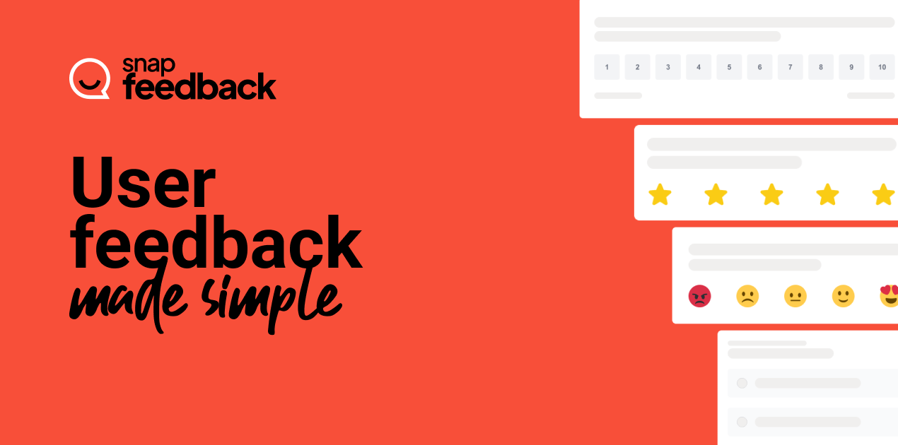 SnapFeedback: User feedback made simple